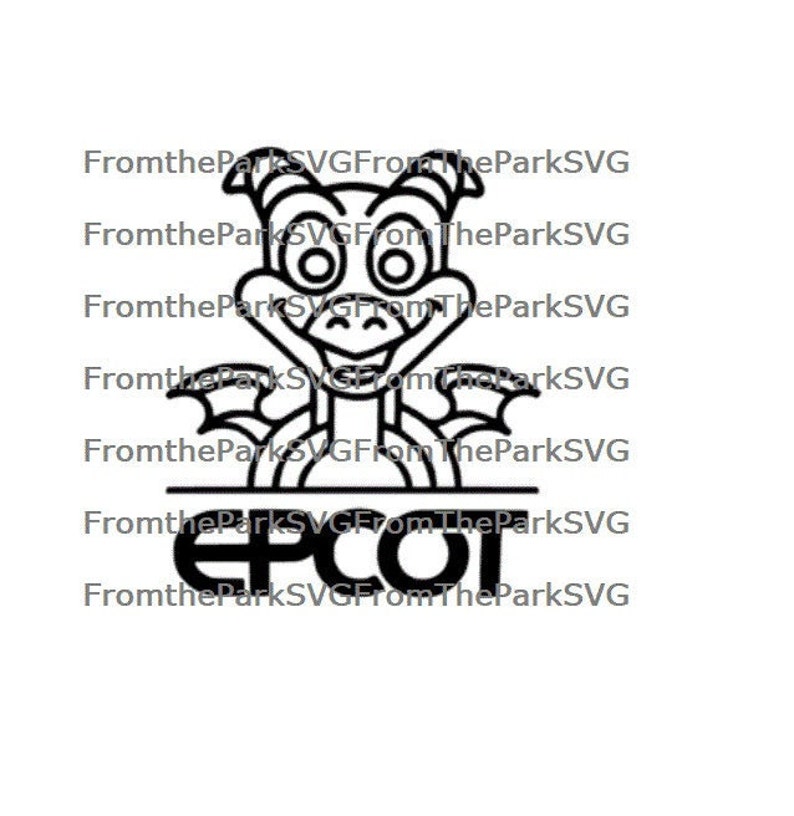 Figment With Epcot Logo Digital File Download / SVG / PDF / - Etsy