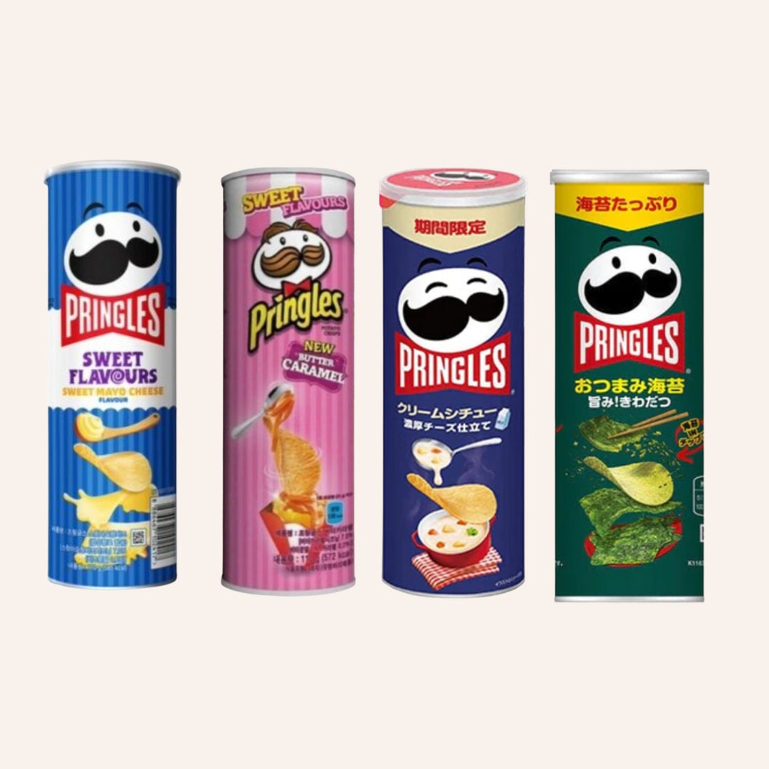 Korean Chinese Japanese Pringles Chips Rare Flavors Exotic - Etsy