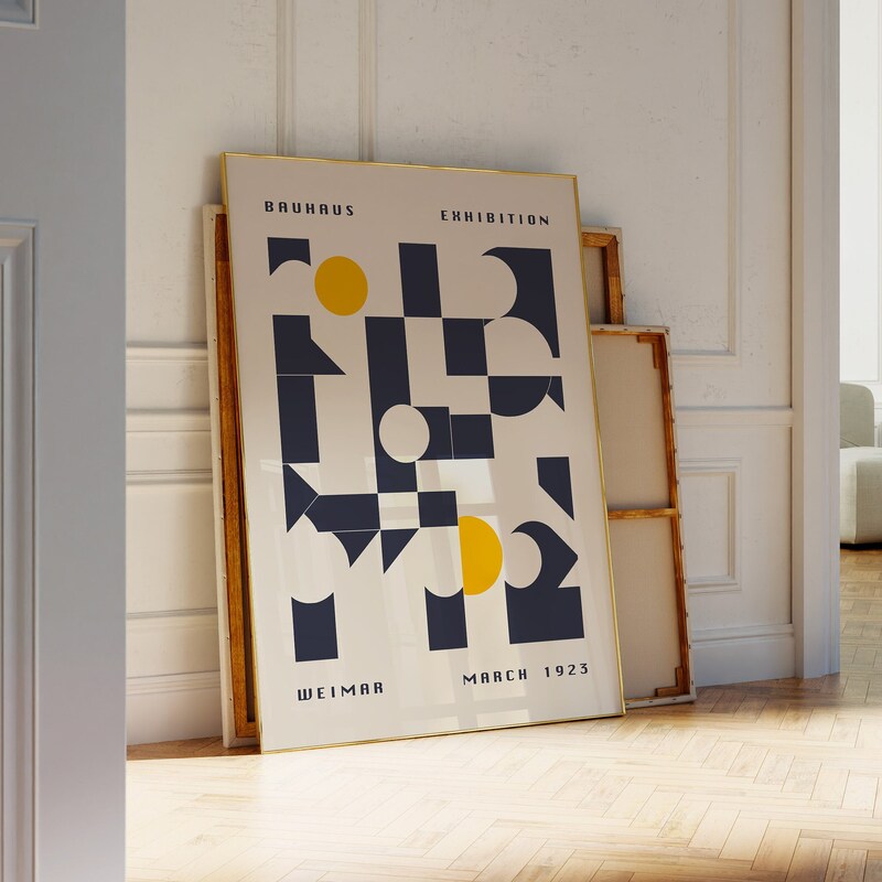 Mid Century Poster - Etsy