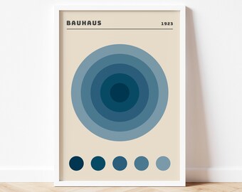 Retro Poster Abstract - Etsy
