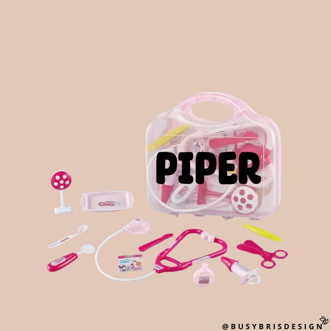 Children's Doctor Game Set | Kids Doctor Set | Children's Doctor ...