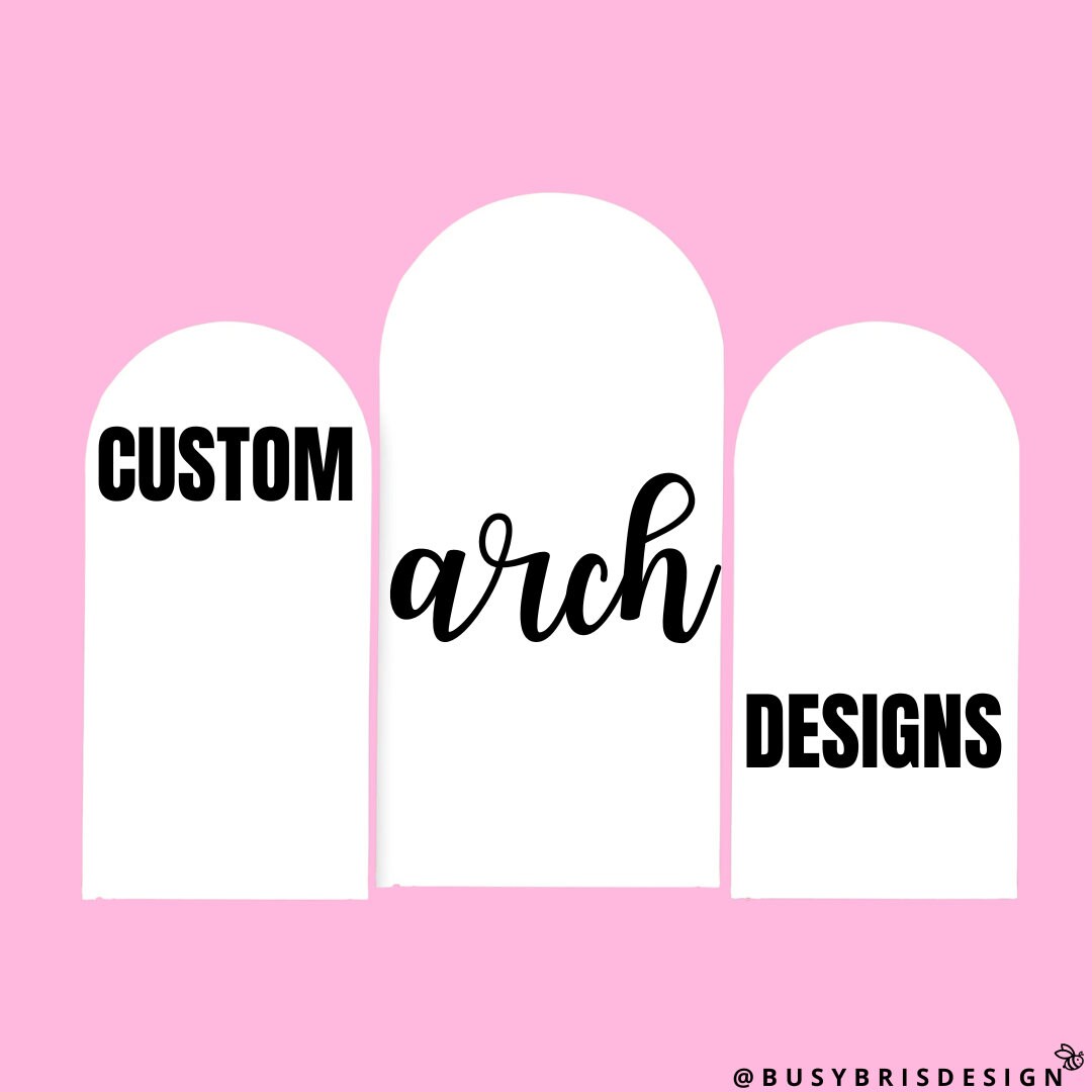 Custom Arch Designs Custom Wedding Wall Designs Personalized Wedding ...