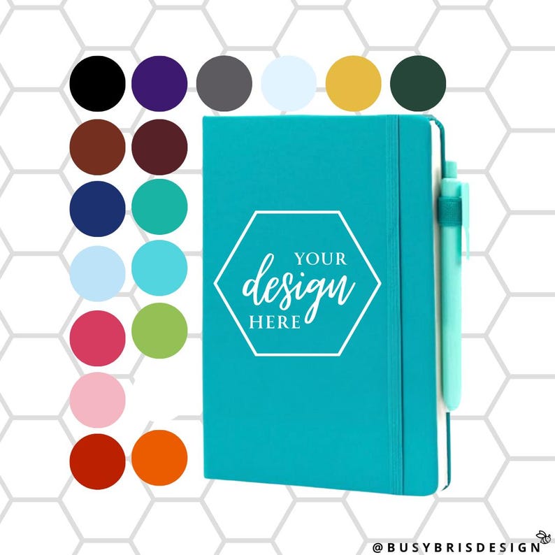Custom Hardcover Notebook With Logo | Personalized Journal | Custom ...