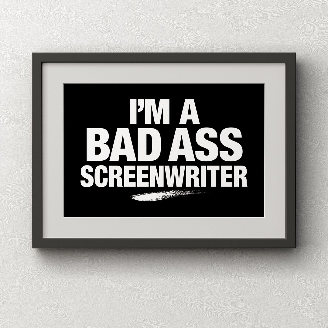Screenwriting Printable Positive Affirmation Movie Buff - Etsy