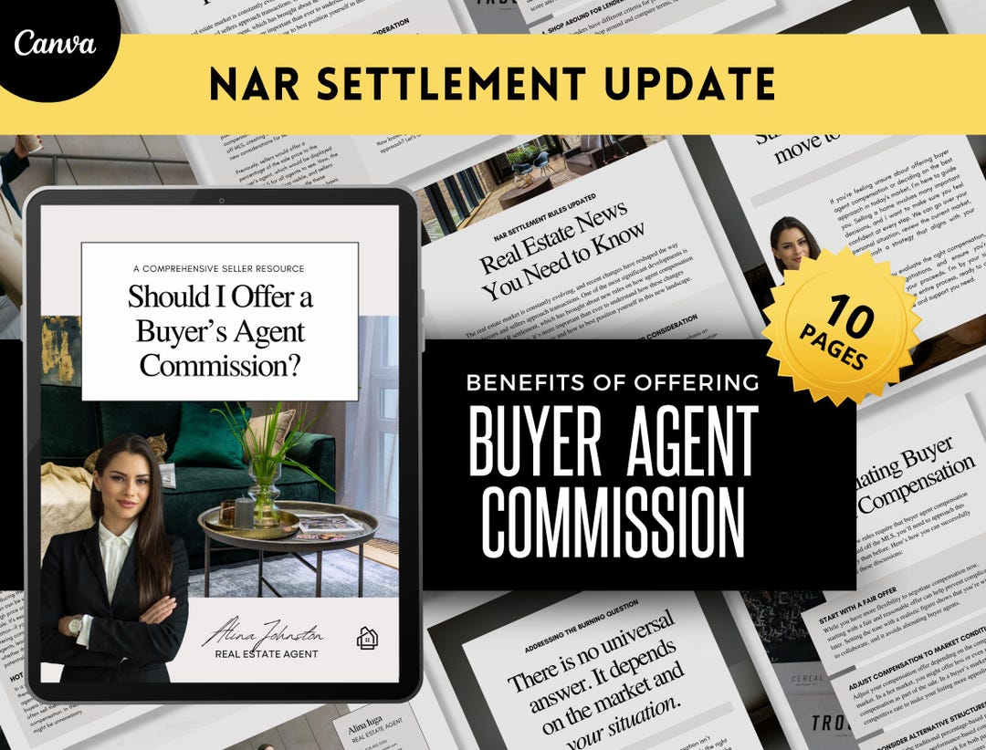 BUYER AGENT Compensation Guide | NAR Settlement Updates | Seller Guide ...