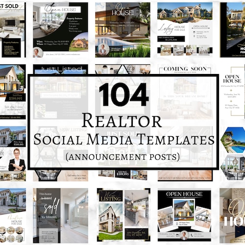20 Summer Realtor Instagram Posts Real Estate Social Media - Etsy