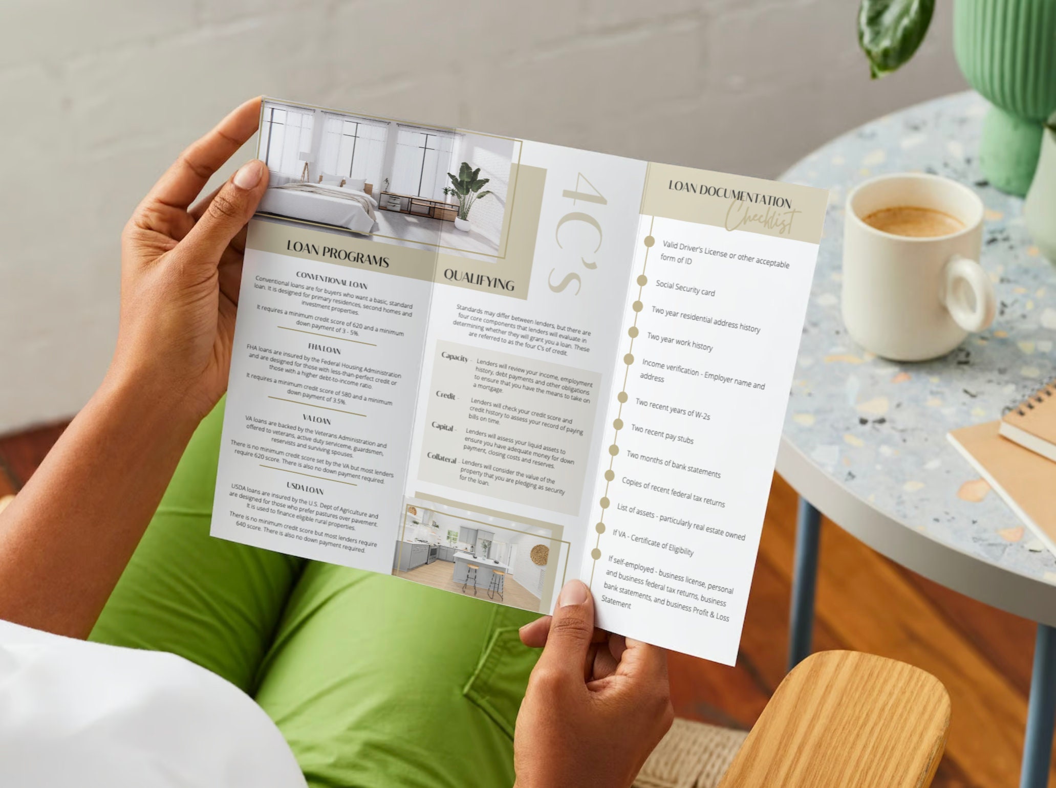 Mortgage BROCHURE L Real Estate Template | Editable in Canva - Etsy