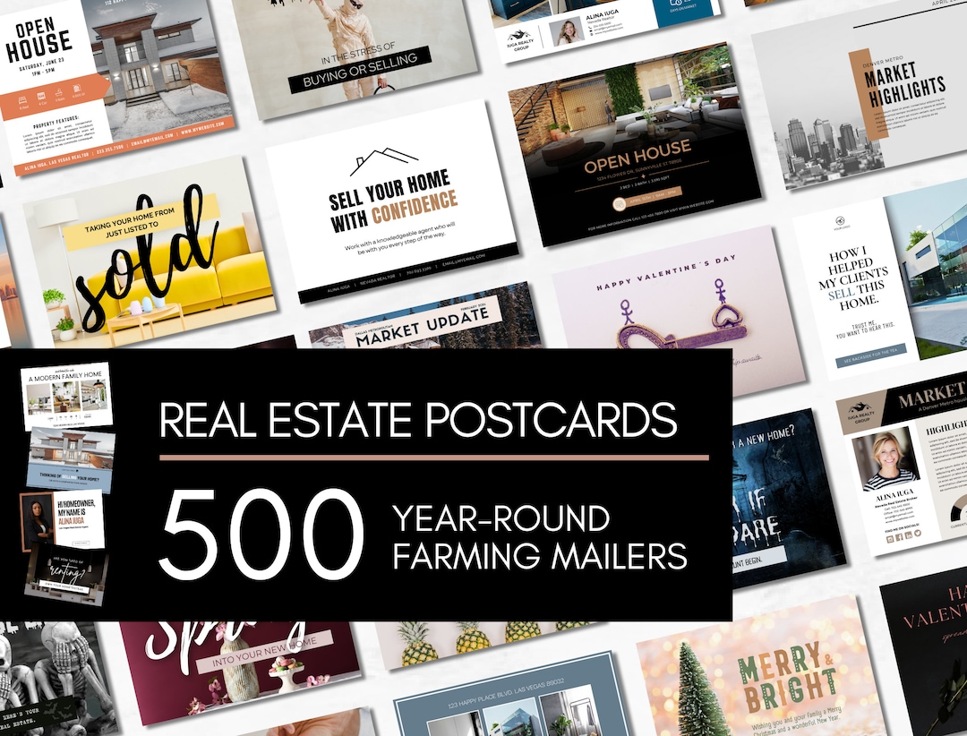 Real Estate Farming Postcards | Mailer Marketing | Listing Updates ...