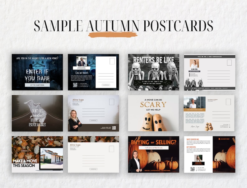 Real Estate SEASONAL & HOLIDAY POSTCARDS | Mailer Marketing | Farming ...