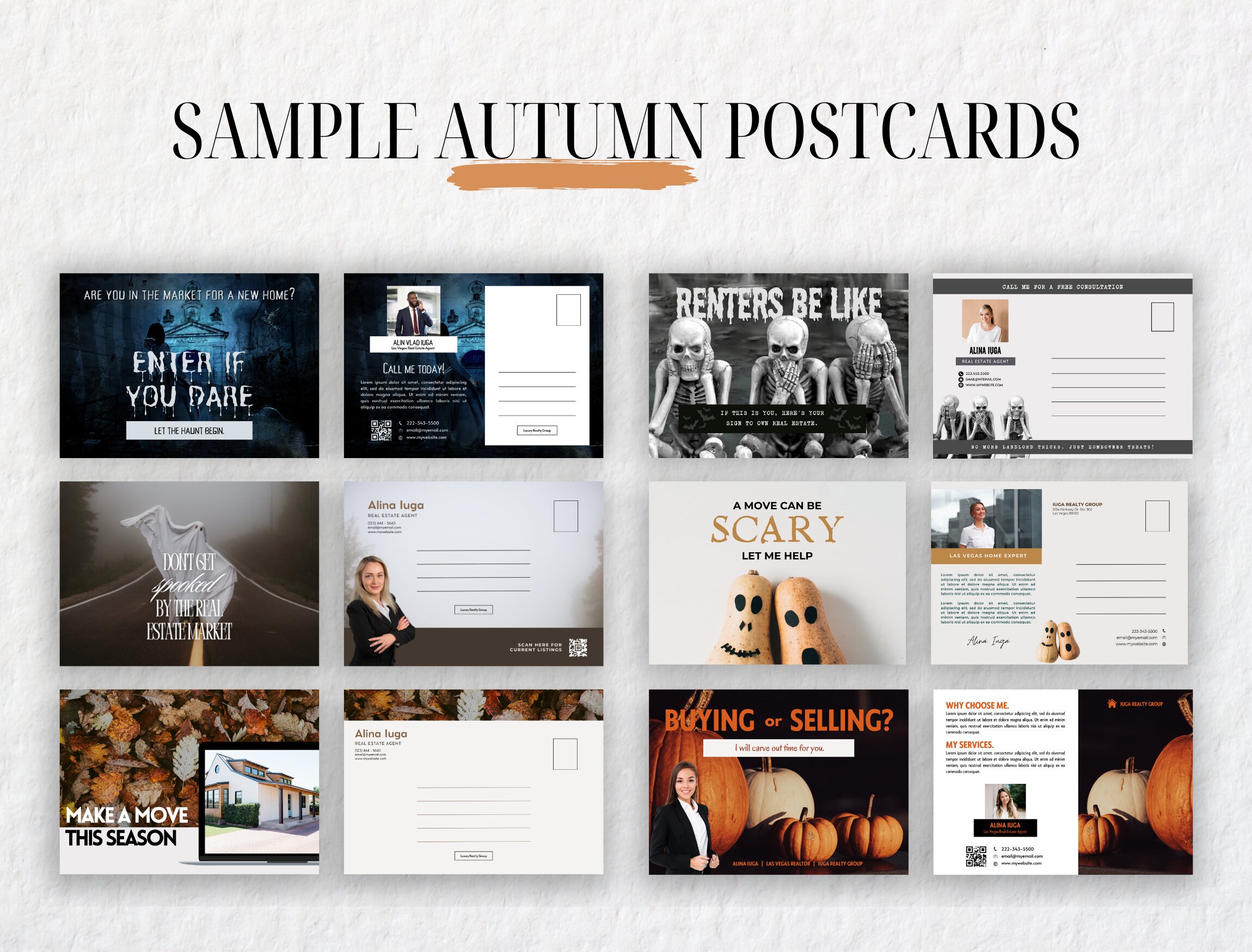 Real Estate SEASONAL & HOLIDAY POSTCARDS | Mailer Marketing | Farming ...