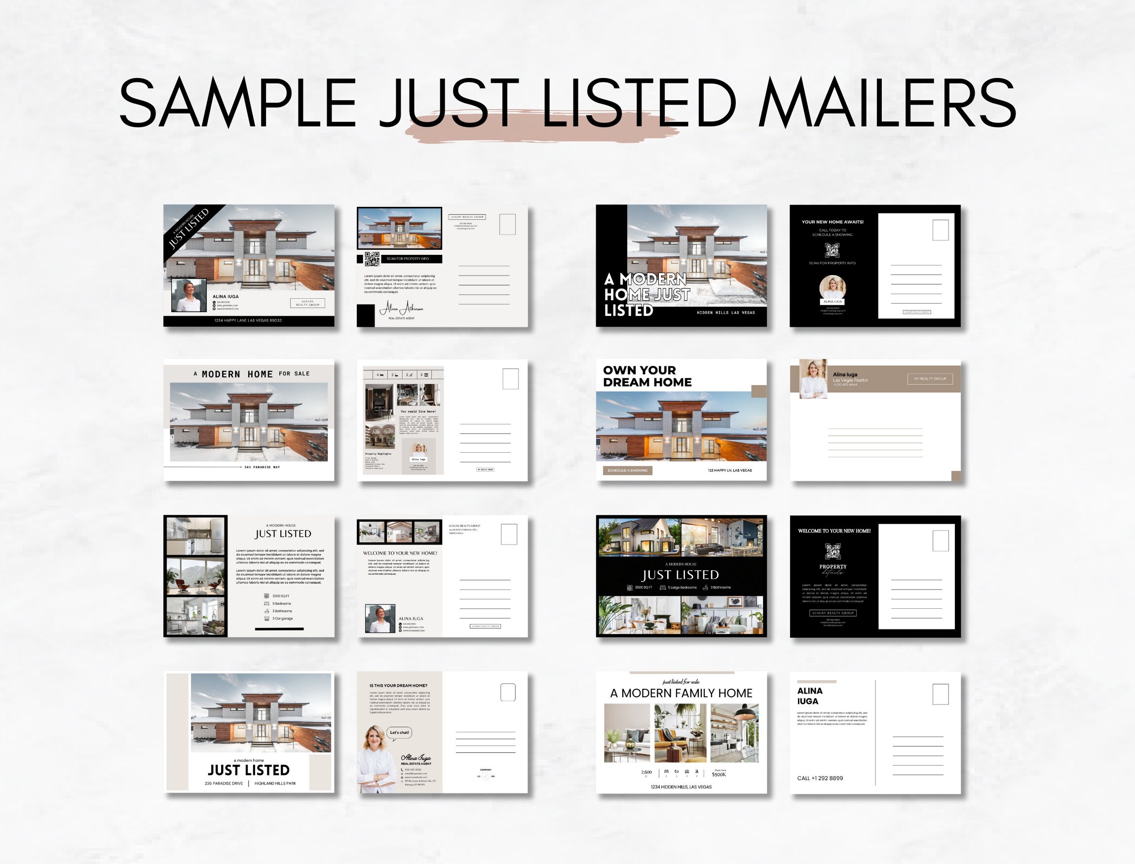 Real Estate Farming Postcards | Mailer Marketing | Listing Updates ...