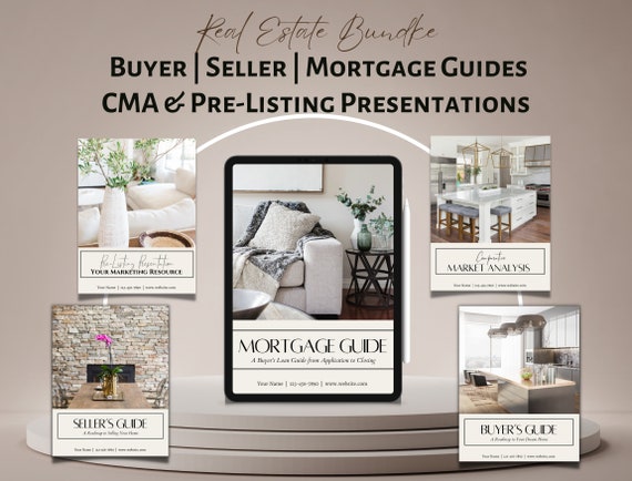 Real Estate Buyer Guide Seller Guide Mortgage Guide CMA - Etsy
