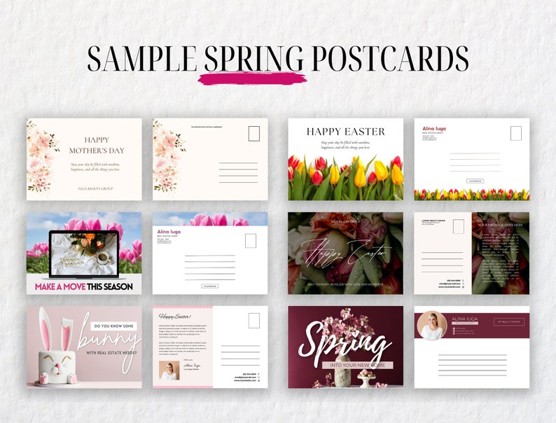 Real Estate SEASONAL & HOLIDAY POSTCARDS | Mailer Marketing | Farming ...