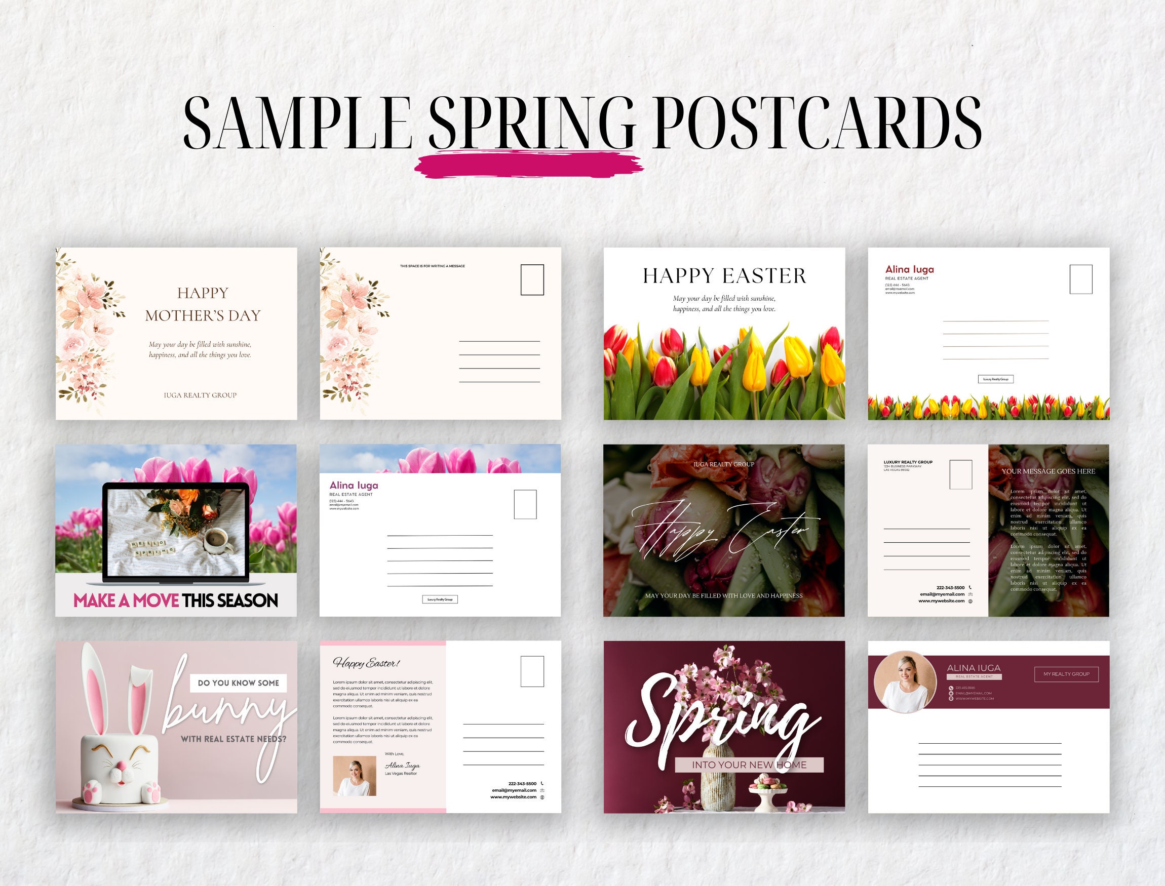 Real Estate SEASONAL & HOLIDAY POSTCARDS | Mailer Marketing | Farming ...