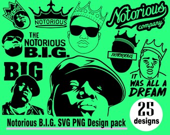 Biggie Smalls Svg - Etsy