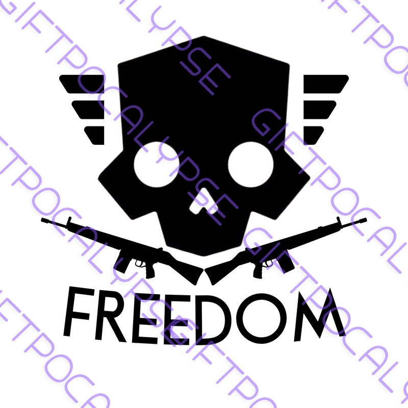 Helldivers Skull Logo - Etsy
