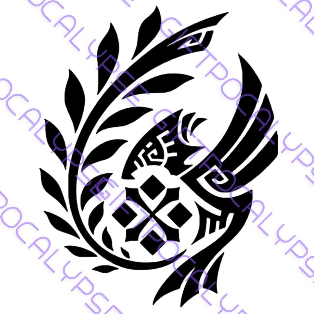 Digital Designs Monster Hunter Wilds PNG/SVG for Vinyl or Laser - Etsy