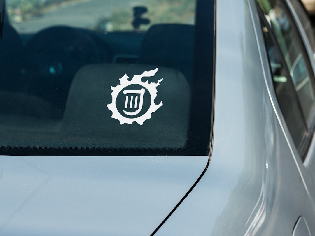 FFXIV Bard Meteor Job Icon Vinyl Decal for Laptop, Car, Window, Mirror ...