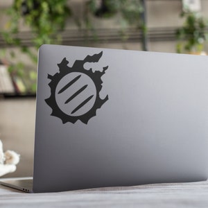 FFXIV Monk Meteor Job Icon Vinyl Decal for Laptop, Car, Window, Mirror ...
