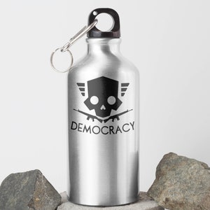 Helldivers 2 Democracy Skull Vinyl Decal for Laptop, Car, Window ...
