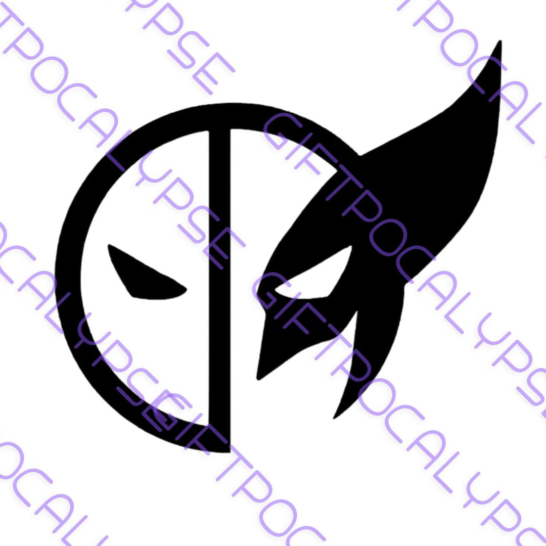 Digital Designs Deadpool and Wolverine PNG/SVG for Vinyl or Laser - Etsy