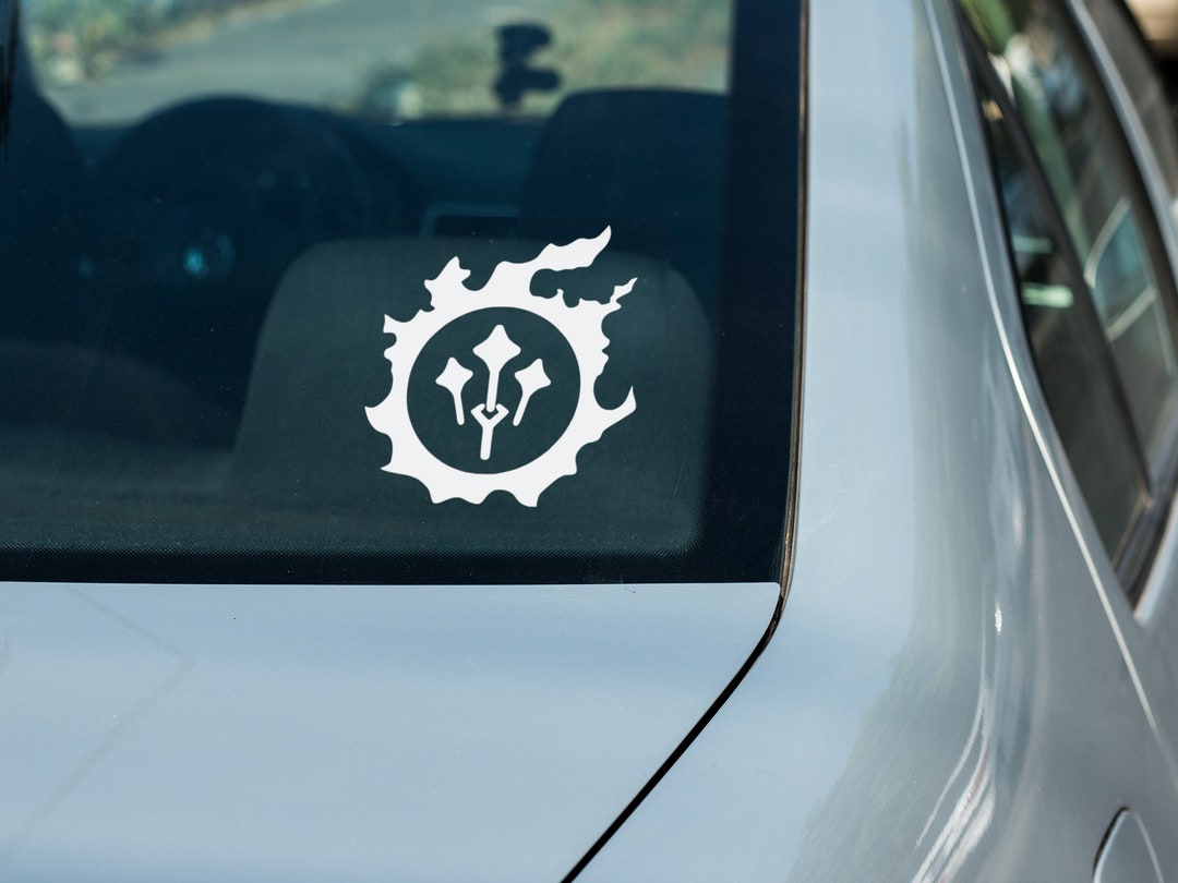 FFXIV Sage Meteor Job Icon Vinyl Decal for Laptop, Car, Window, Mirror ...