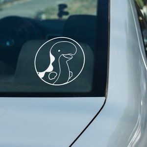 Palworld Dino Logo Vinyl Decal for Laptop, Car, Window, Mirror, Bumper ...