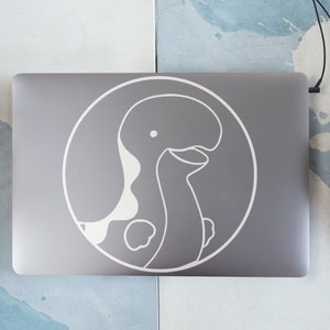 Palworld Dino Logo Vinyl Decal for Laptop, Car, Window, Mirror, Bumper ...