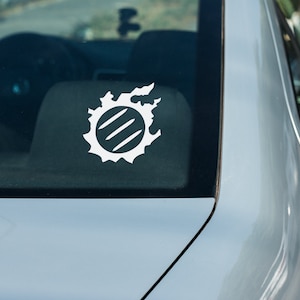 FFXIV Monk Meteor Job Icon Vinyl Decal for Laptop, Car, Window, Mirror ...