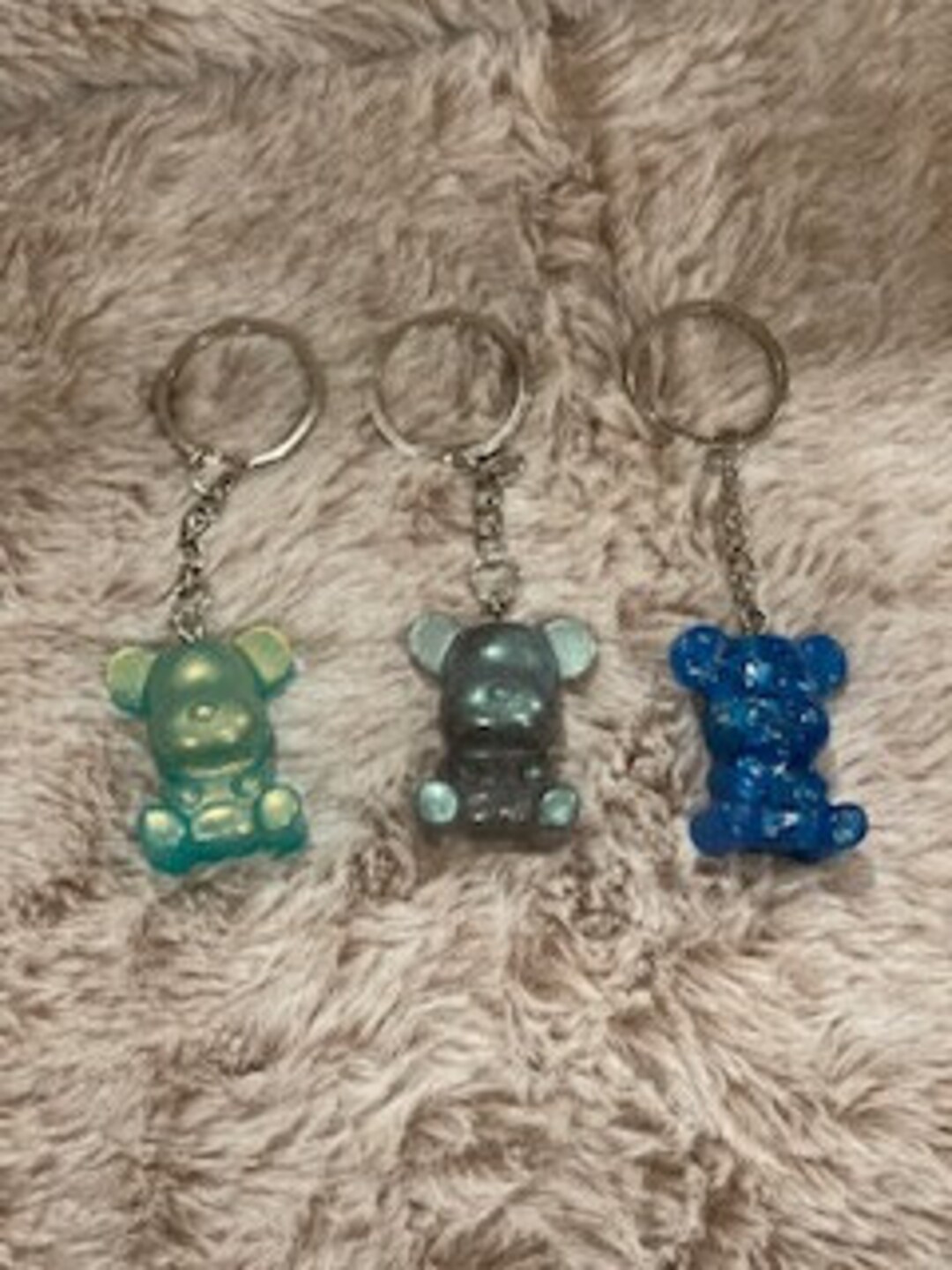 Gummy Bear Keychains - Etsy