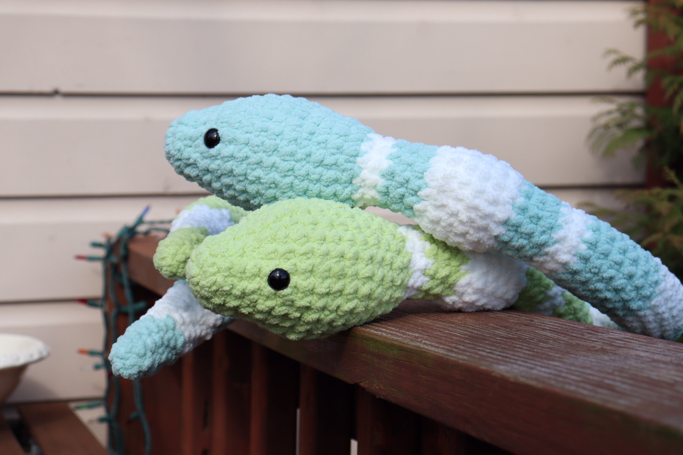 Crochet Snake Plushie Long Snake Stuffed Animal 4ft Snake - Etsy