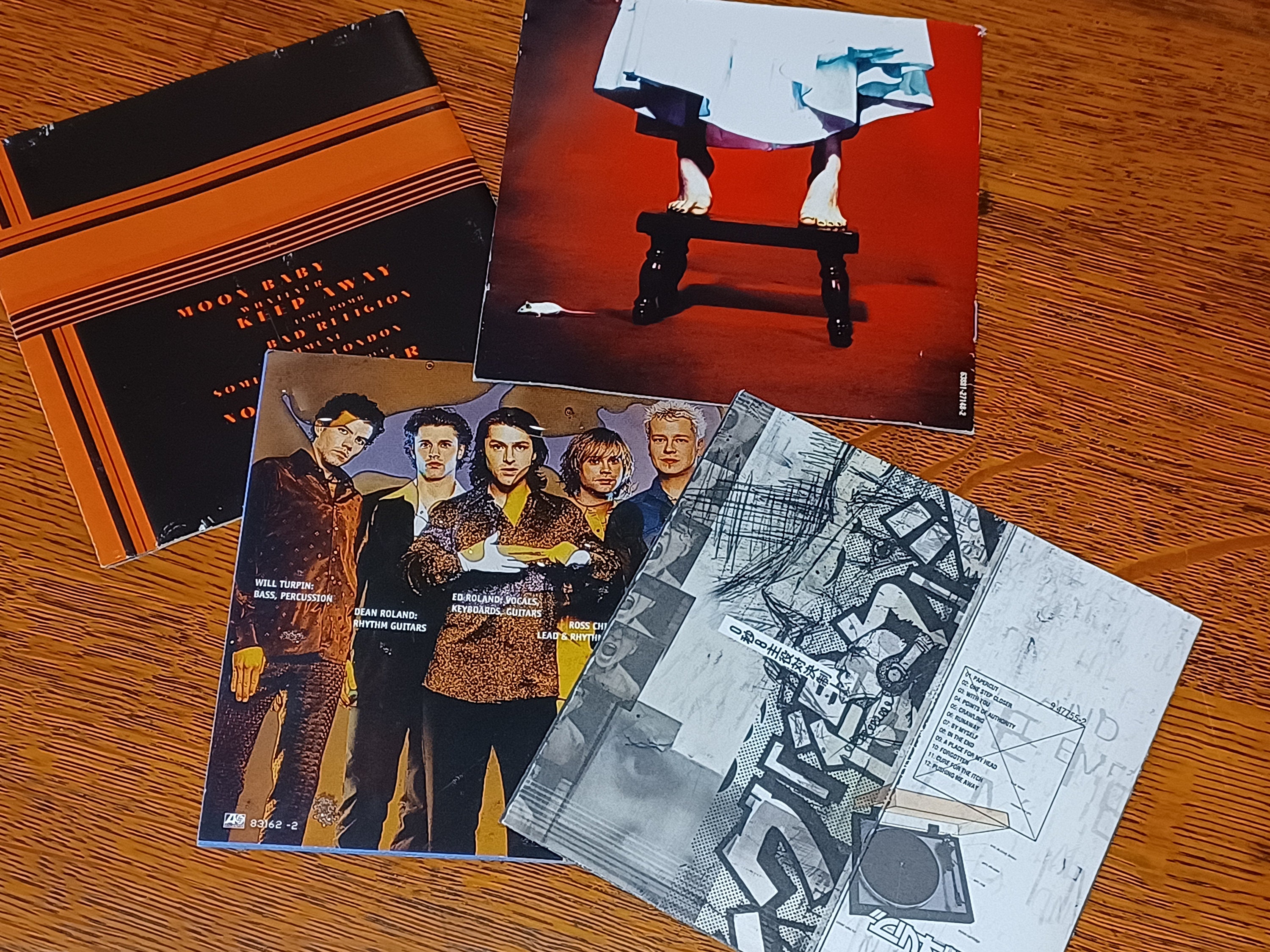 Y2K Vintage CD Insert Ephemera Pack 4 CD Insert Booklets 1998-2003 ...
