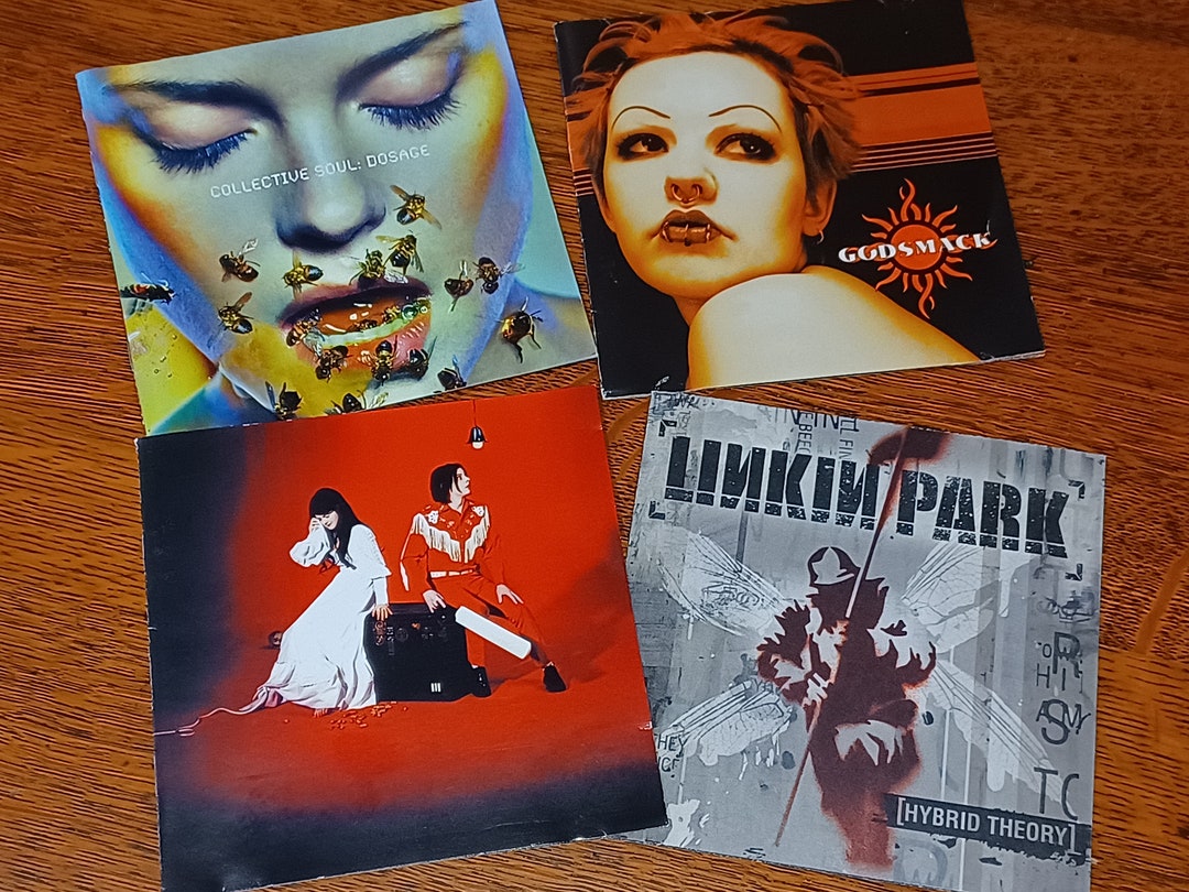 Y2K Vintage CD Insert Ephemera Pack 4 CD Insert Booklets 1998-2003 ...