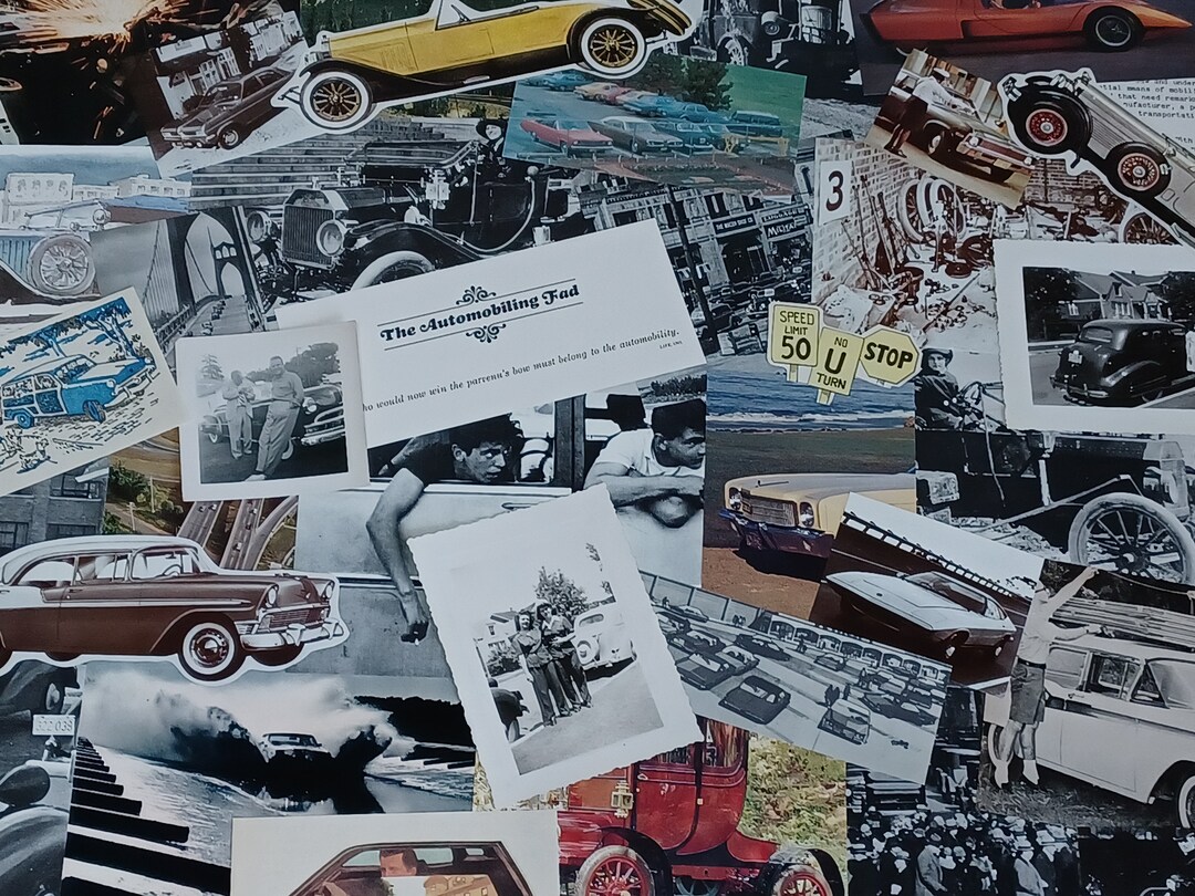 Vintage Automobile Ephemera Pack 35 Pieces of Auto Ephemera for Junk ...