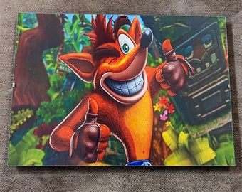 Crash Bandicoot Poster - Etsy UK