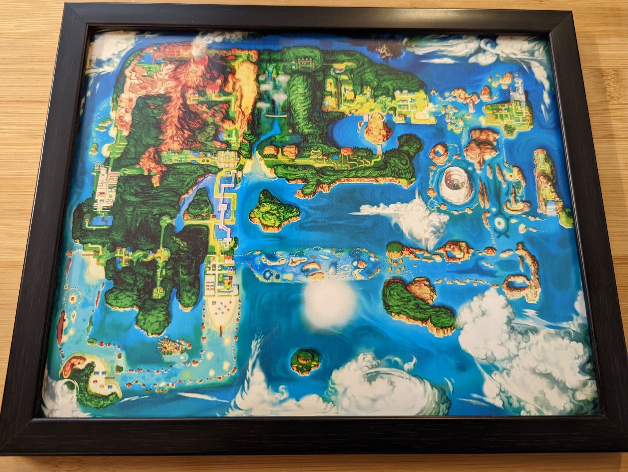 Pokemon Ruby Ocean Map