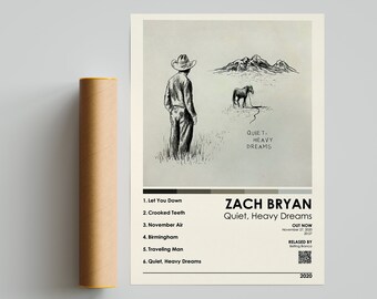 Zach Bryan Poster | Etsy