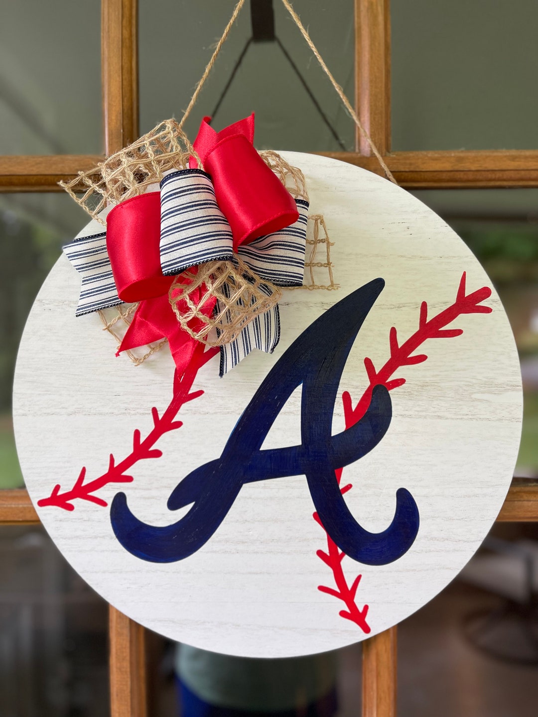 Go Braves, Braves Door Decor, Atlanta Braves Sign, Atlanta Braves ...
