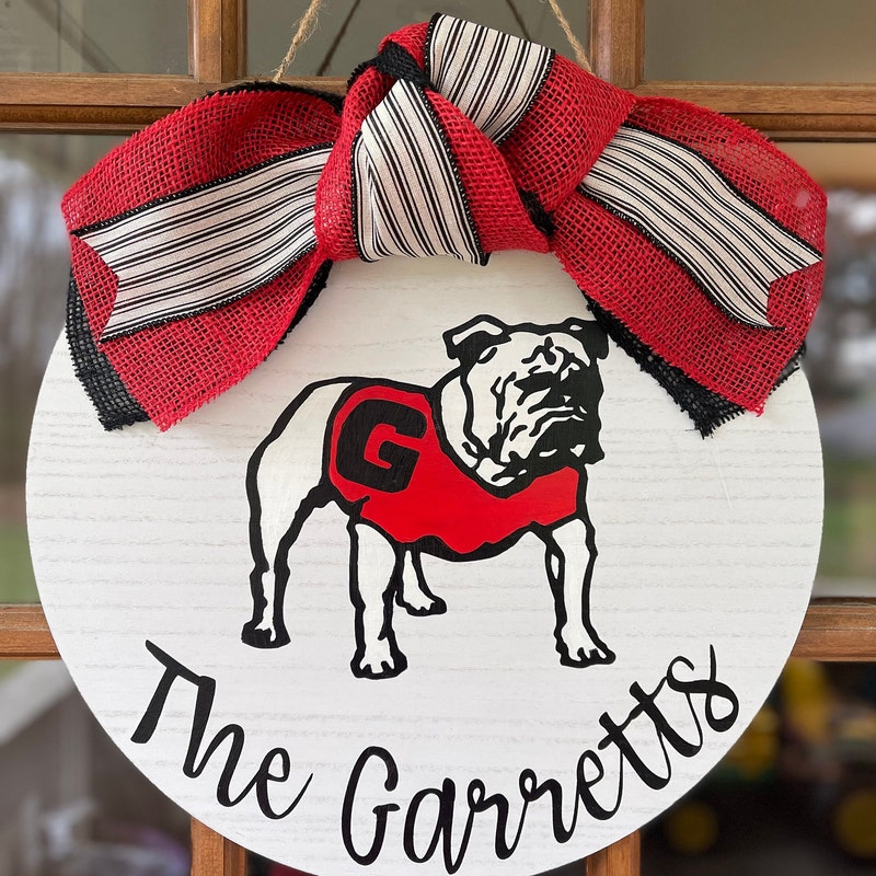 Uga Wreath - Etsy