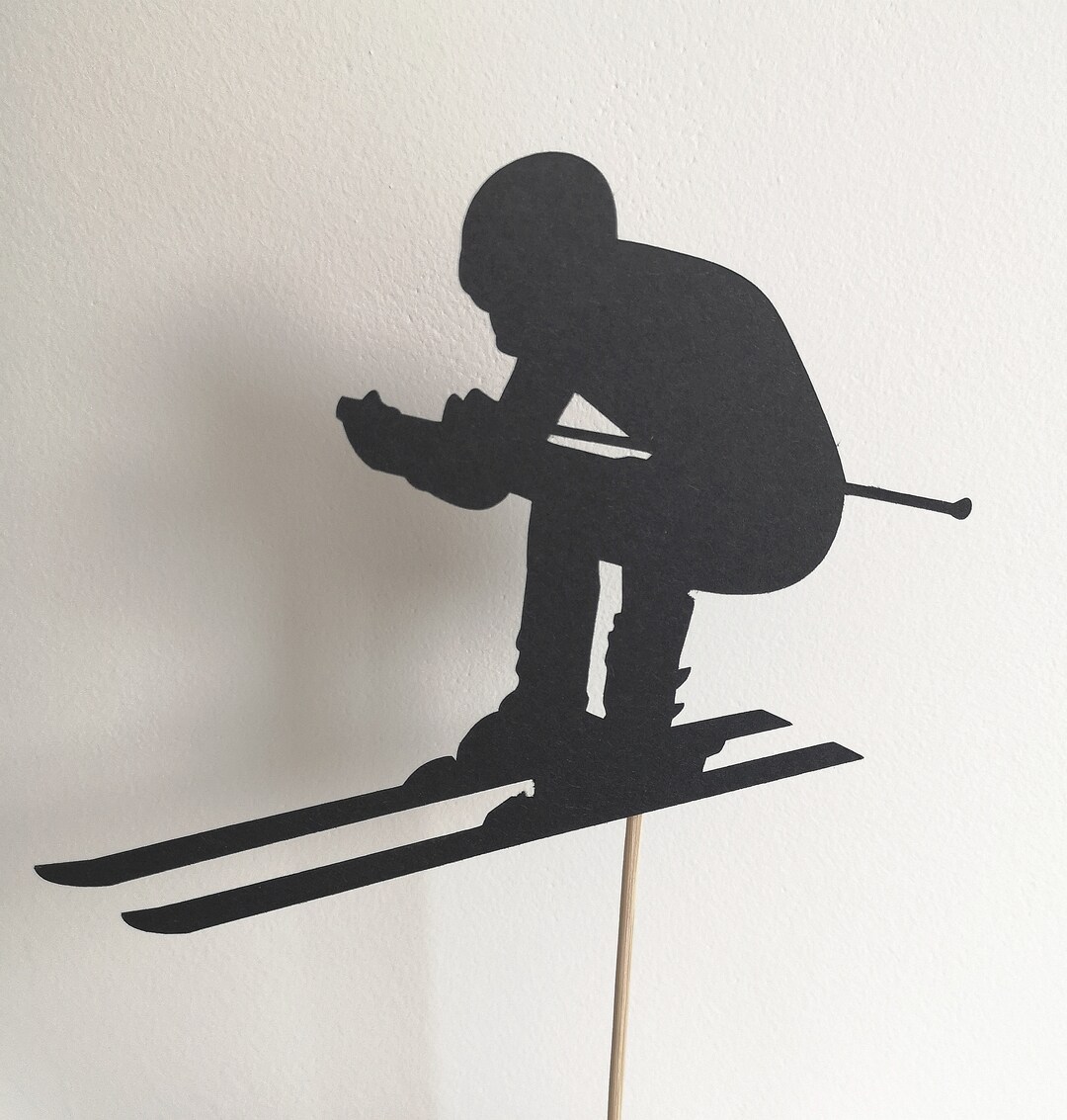 Skier Cake Topper Cake Toppers Birthday Cake Decorations - Etsy