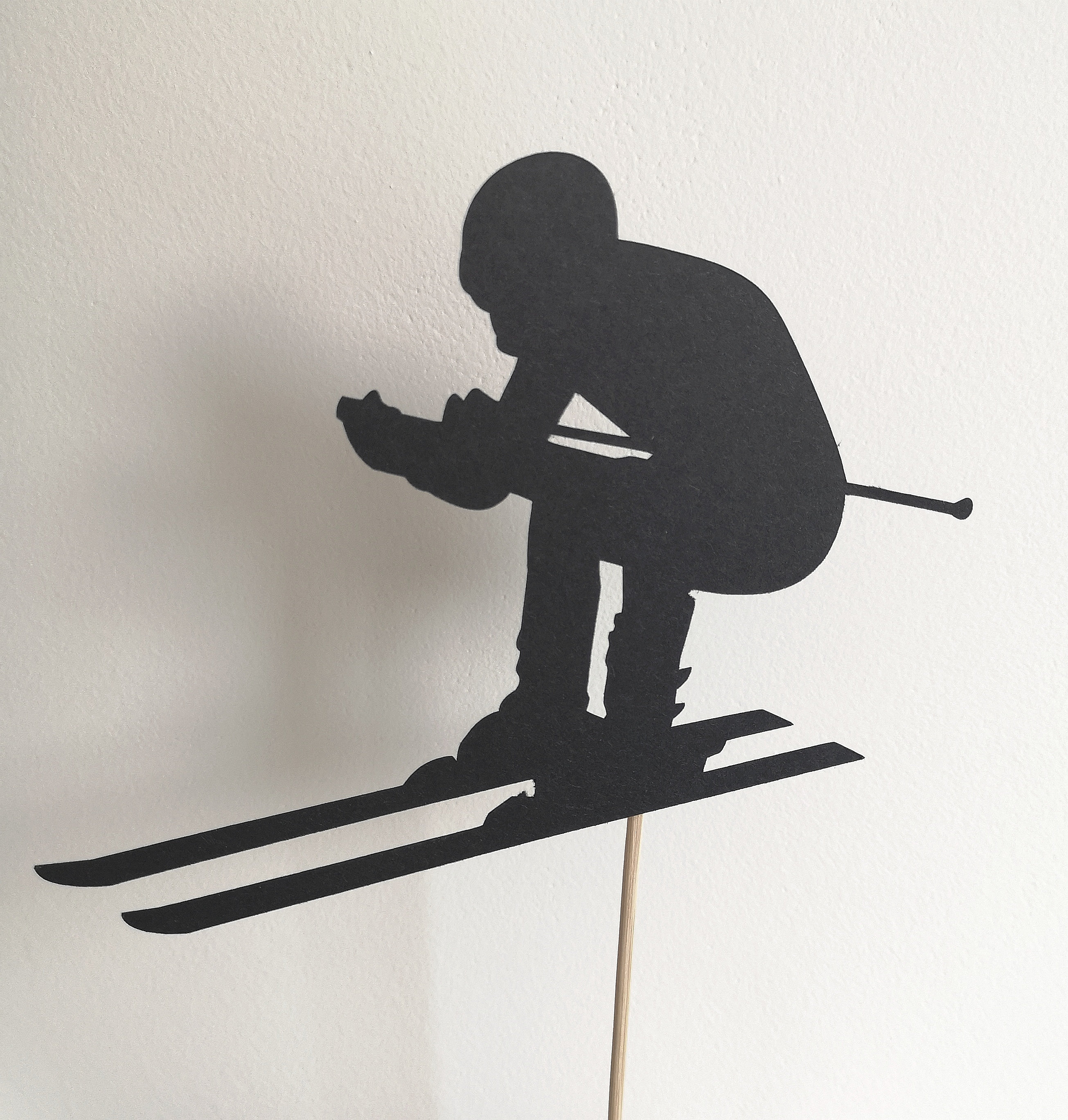 Skier Cake Topper Cake Toppers Birthday Cake Decorations - Etsy