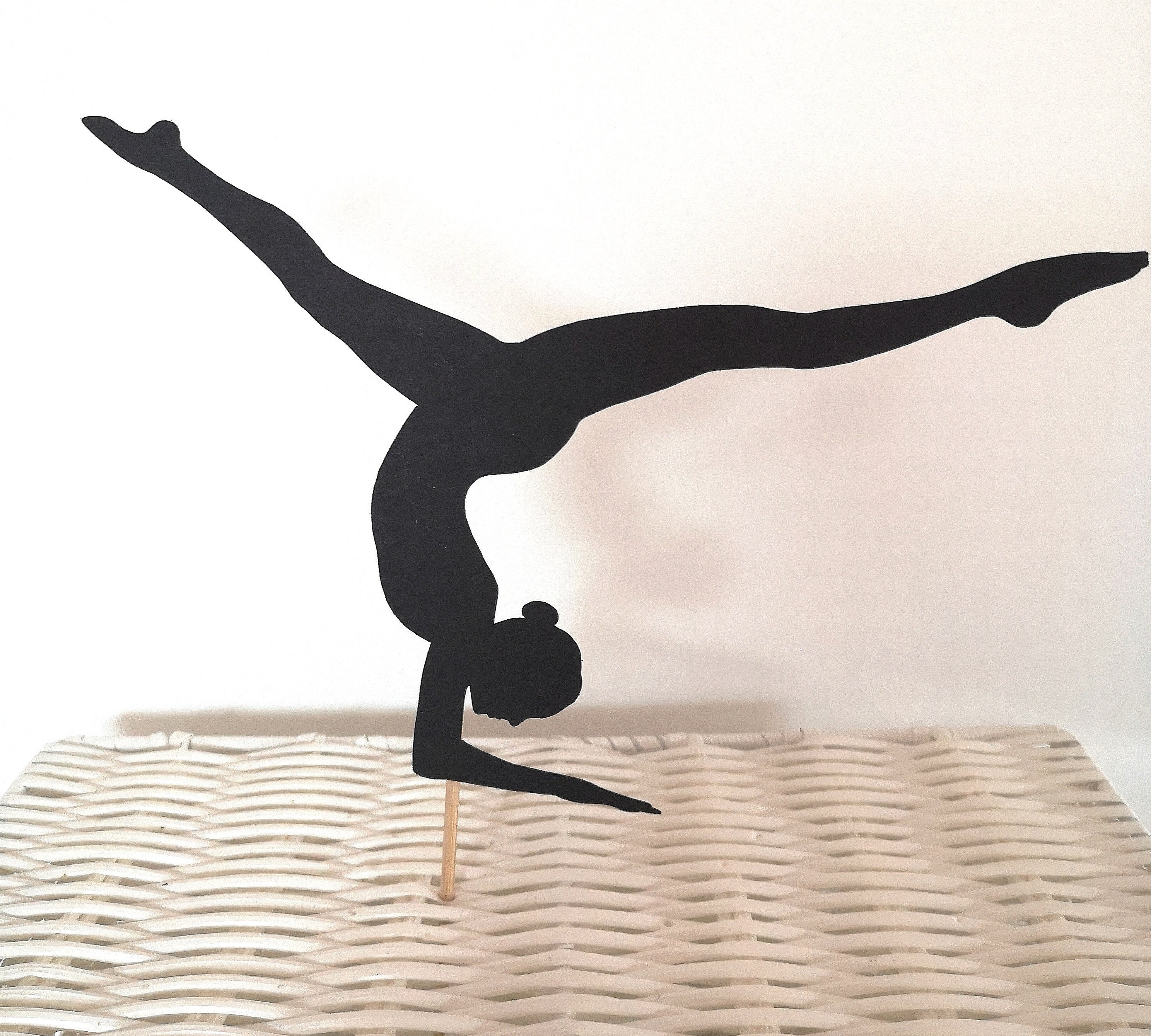 Gymnast Cake Topper Gymnastic Cake Topper - Etsy