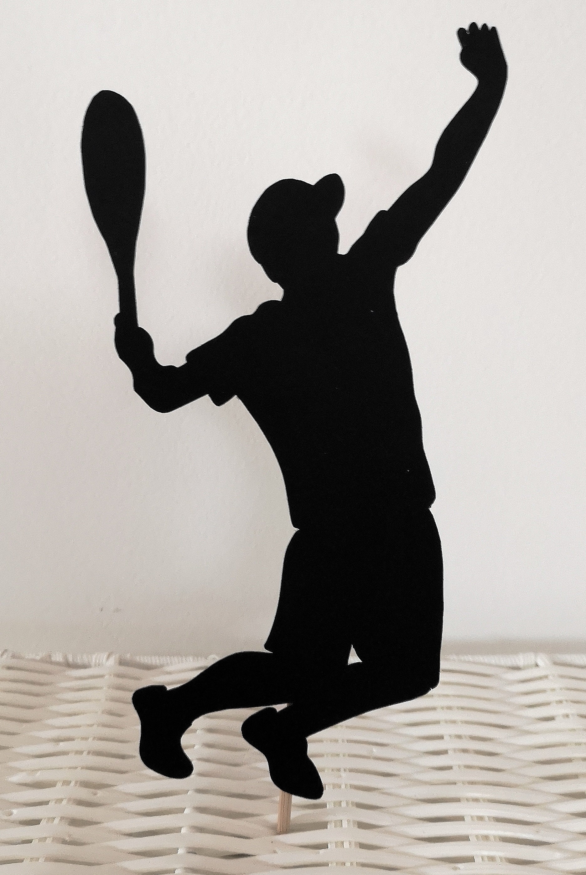 Tennis Cake Topper Tennis Players Cake Topper - Etsy