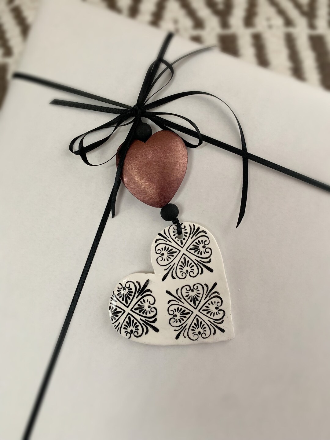 Gift Tag, Heart Shaped Tag With Stamped MY LOVE, Gift Accessory, Gift ...