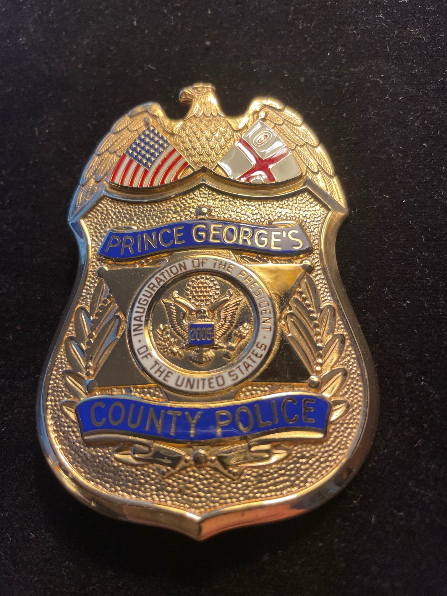 Police Inauguration Badge 1989 Prince George's Co Art & Collectibles ...