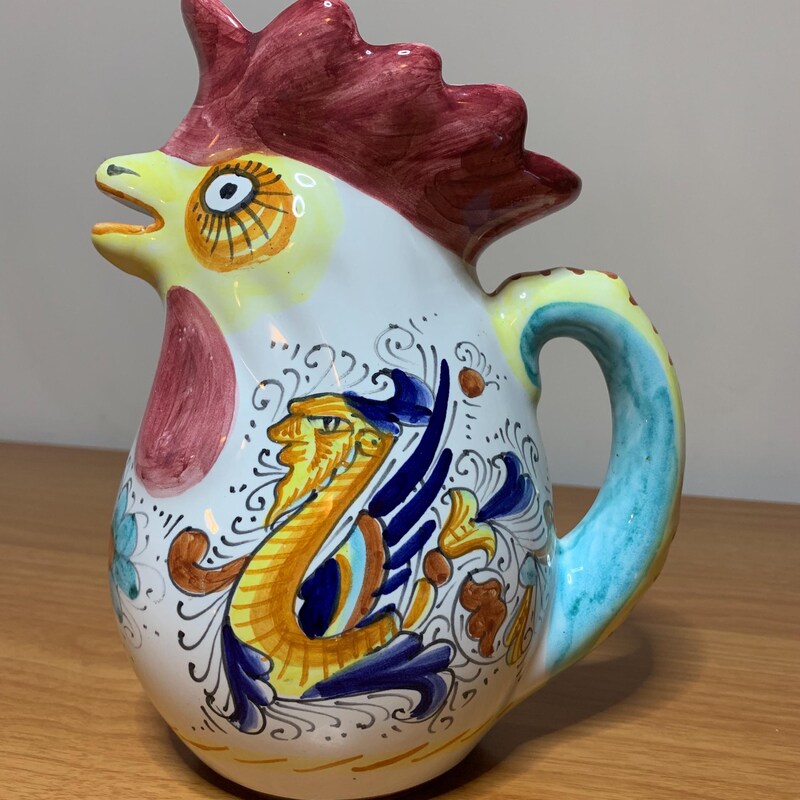 Rooster Pitcher - Etsy