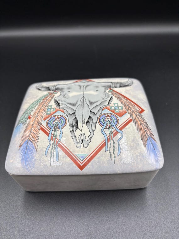 Native American Artist Signed Sterling Silver with In… - Gem