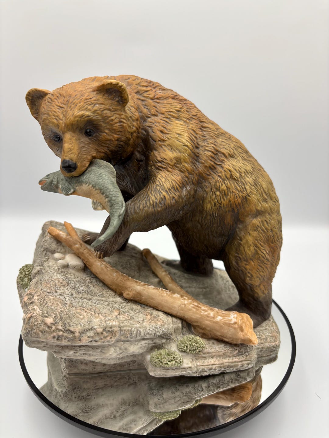 Vintage Masterpiece Porcelain by Homco Endangered Species Brown Bear - Etsy