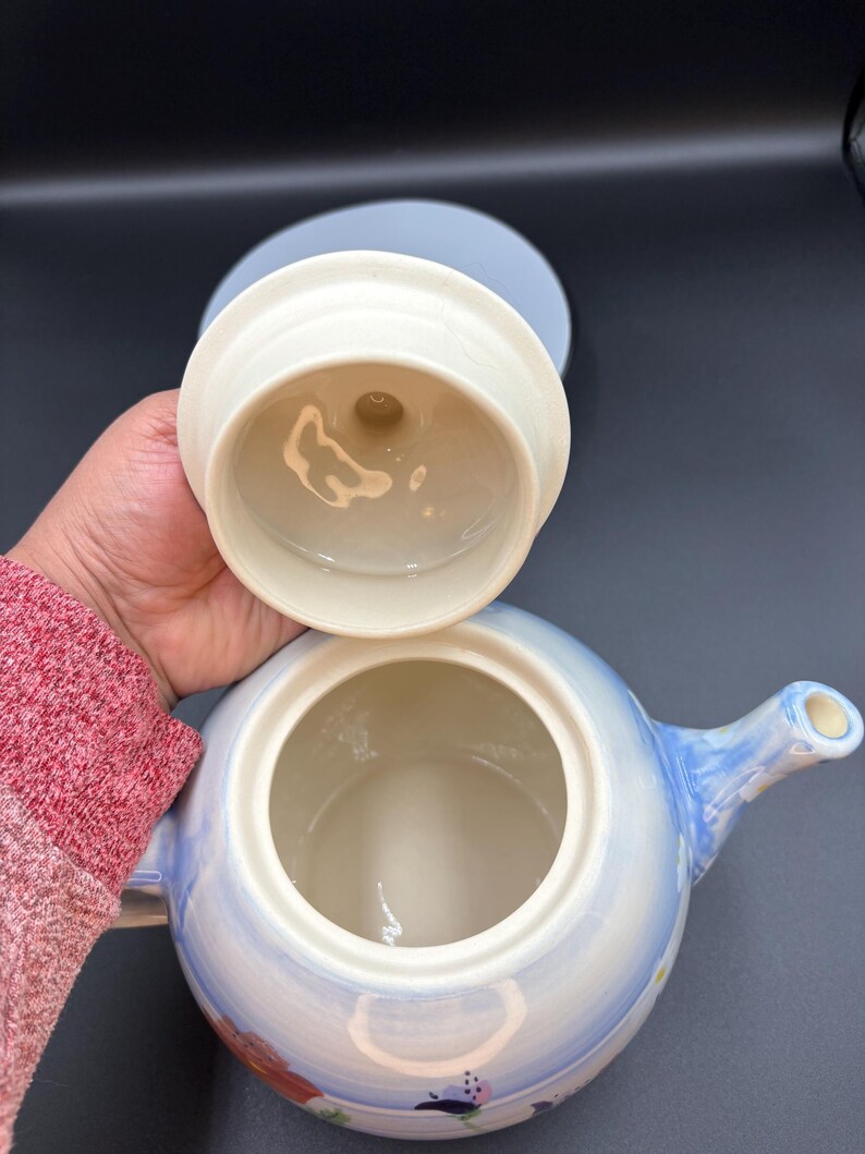 Vintage Hartstone Pottery Tea Serving Set Prairie Flower Pattern - Etsy