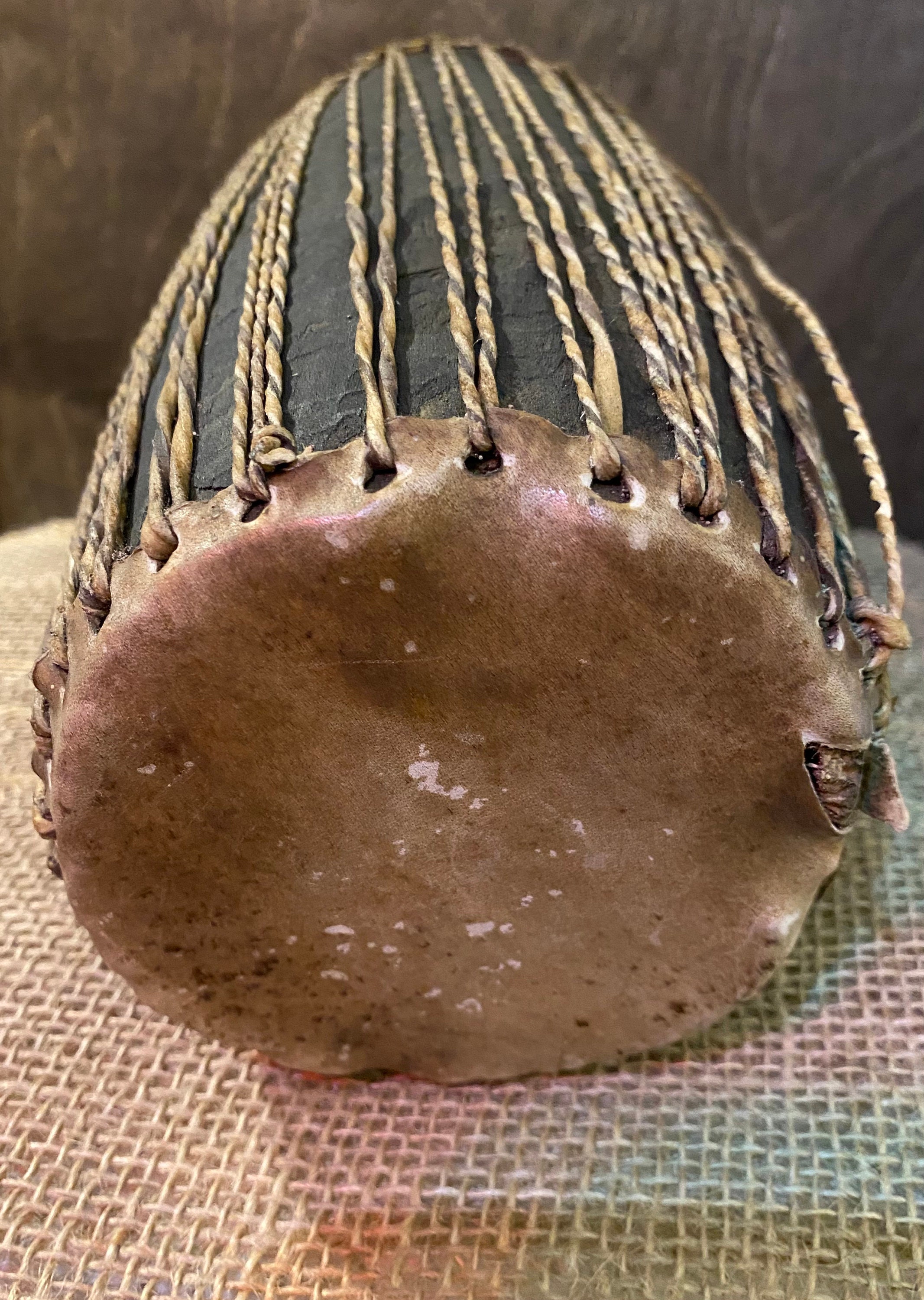 Antique African Tribal Drum - Etsy